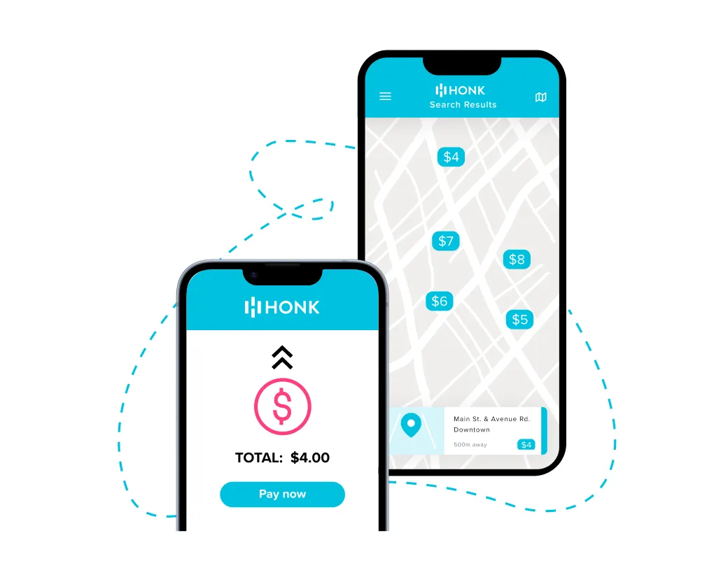 QR code parking system